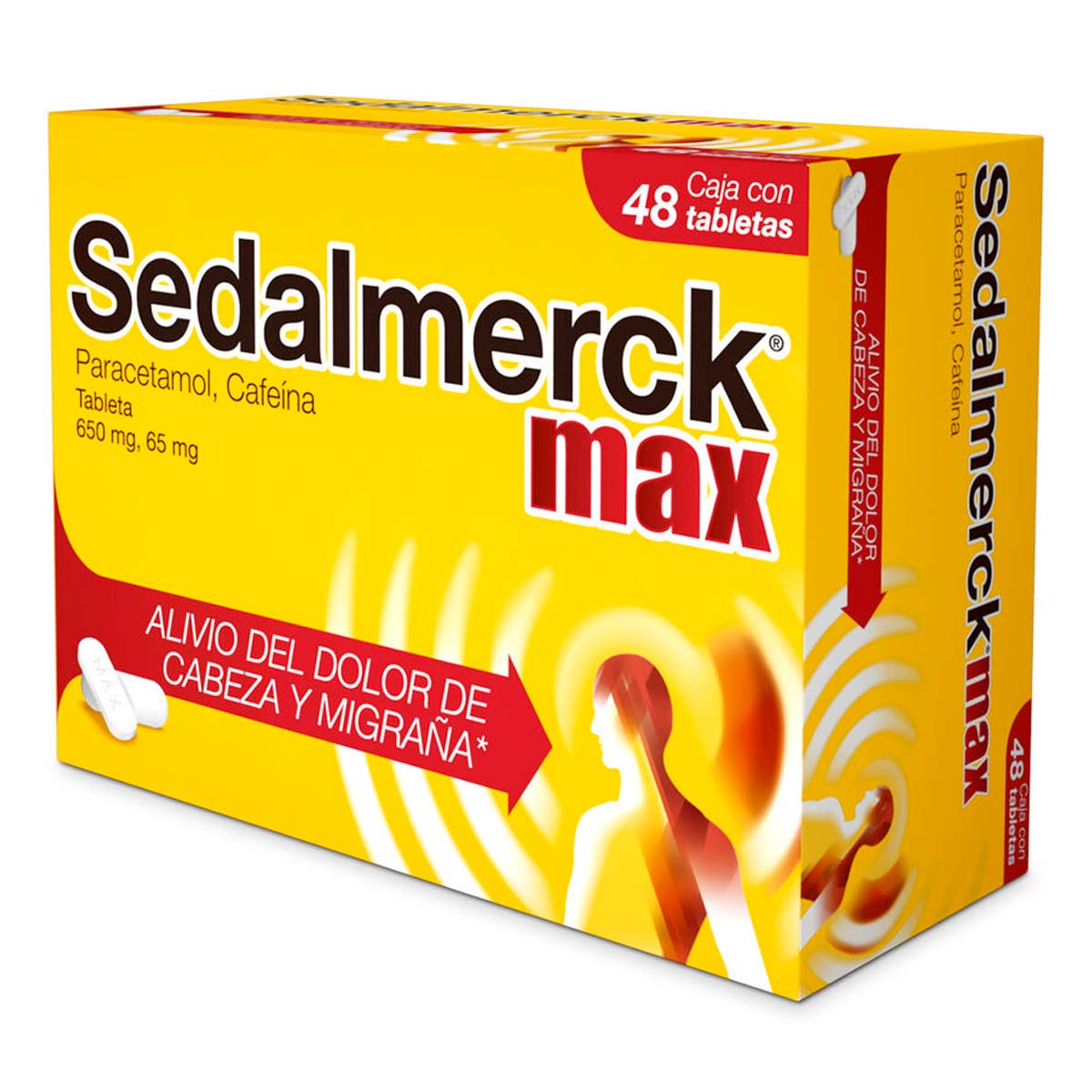 Tabletas Sedalmerck Max 48 Unidades | Chedraui