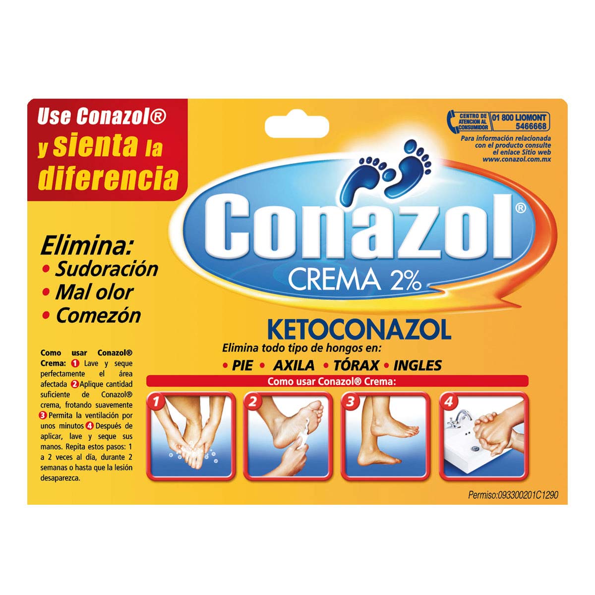 Crema Conazol 2% Tubo con 30g | Chedraui