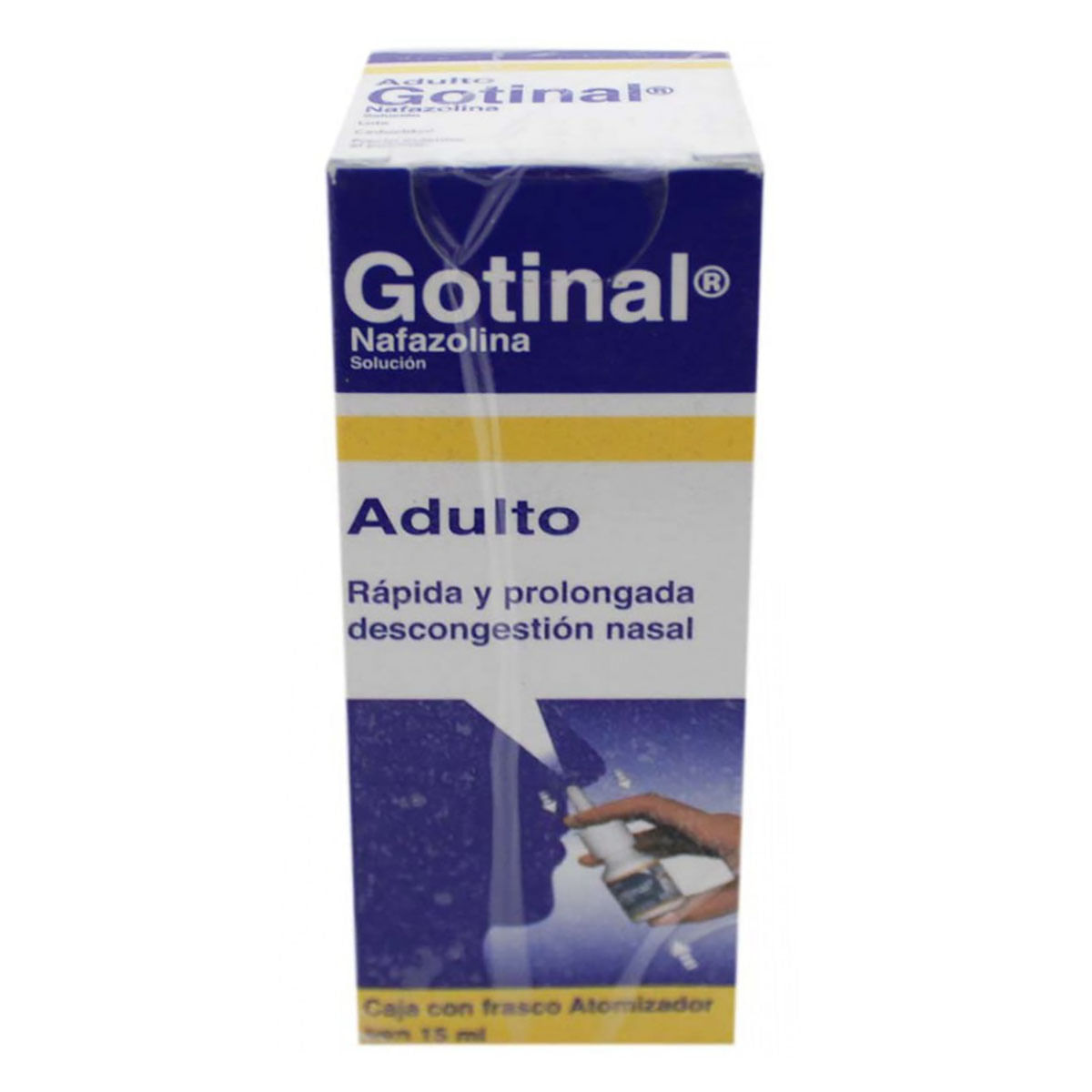 Solución Nasal Gotinal Adulto 1mg Frasco Atomizador con 15ml | Chedraui