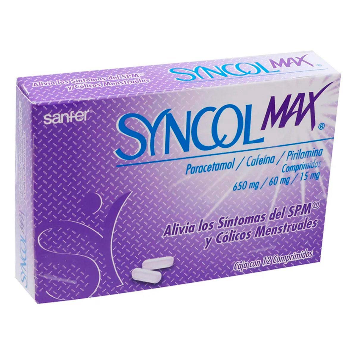Comprimidos Syncol Max Oral Caja con 12 Comprimidos | Chedraui