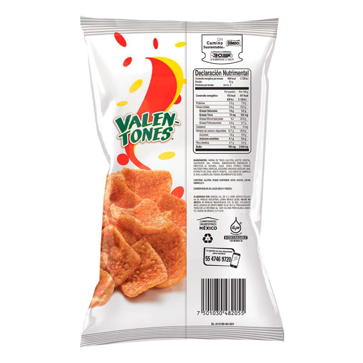 Botana Barcel Valentones 175g | Chedraui