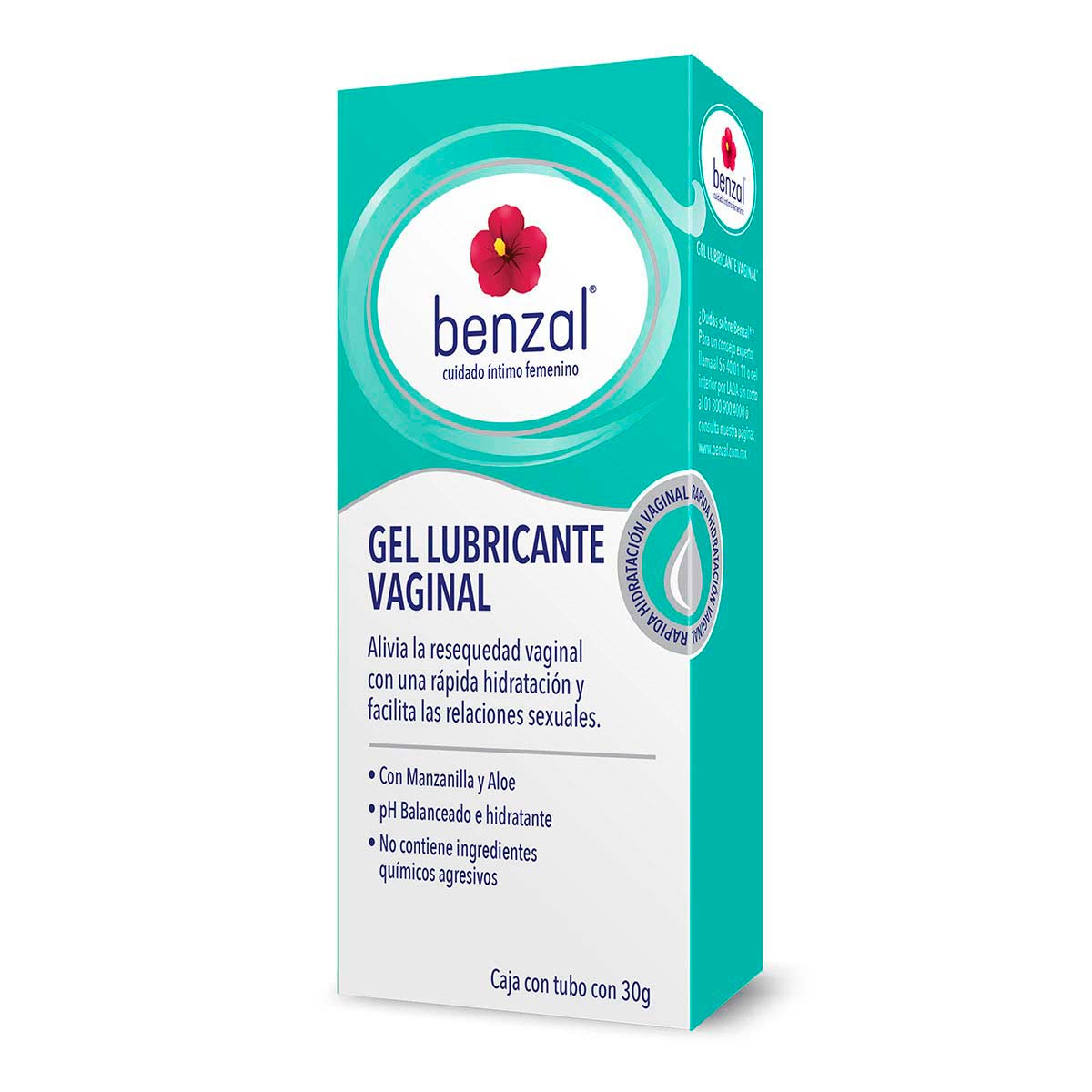 Lubricante Vaginal en Gel Benzal 30g | Chedraui