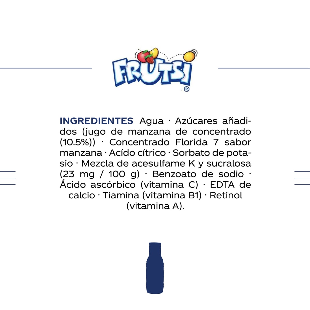 Bebida Frutsi Manzana 250ml | Chedraui
