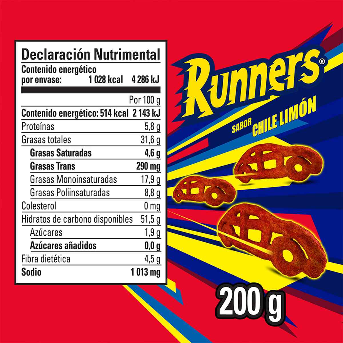 Botana Barcel Lanza Runners Sabor Salsa Picante 200g | Chedraui