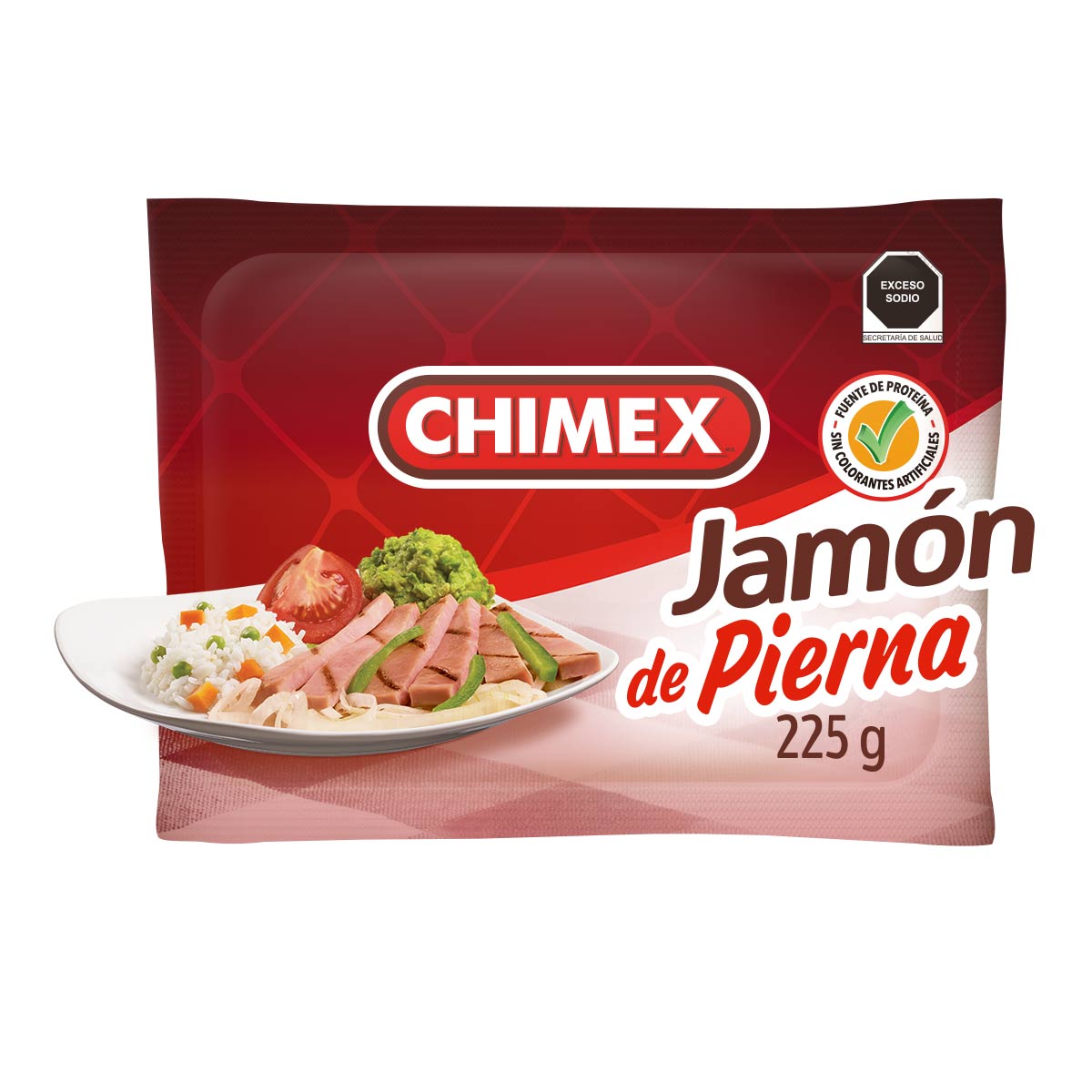 Jamón Chimex de Pierna 225g | Chedraui