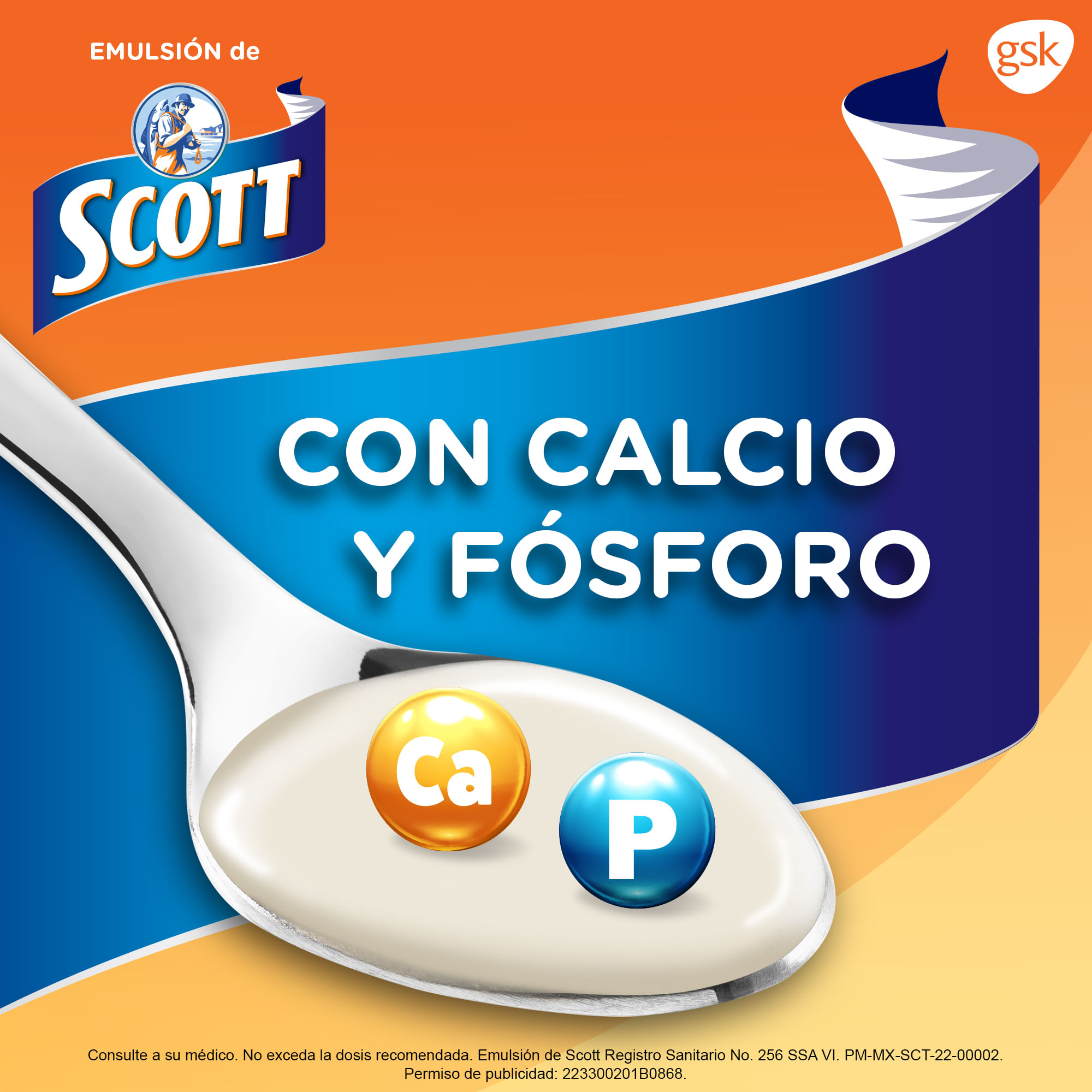 Emulsión de Scott Multivitamínico Cereza 400ml | Chedraui