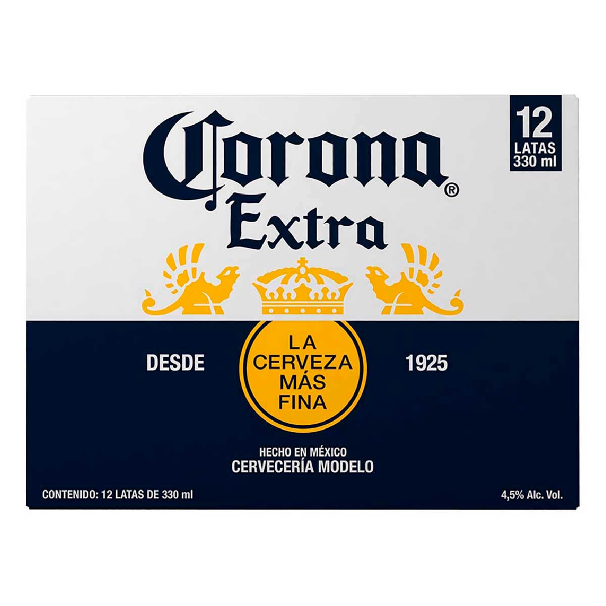 Cerveza Cerveza Corona Extra Clara 330ml con 12 latas | Chedraui Cerveza Cerveza Corona Extra Clara 330ml con 12 latas | Chedraui