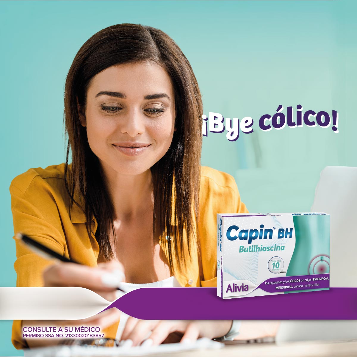 Tabletas Butilhioscina 10mg Capin BH Caja con 10 Tabletas | Chedraui