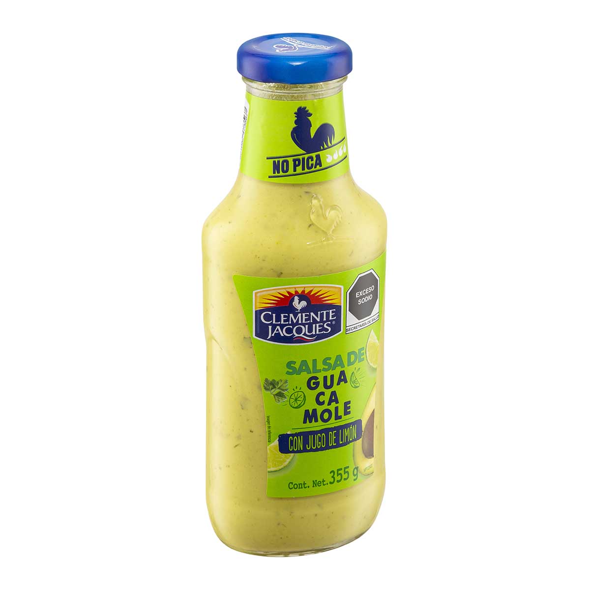 Salsa Clemente Jacques Guacamole Limón 355g | Chedraui