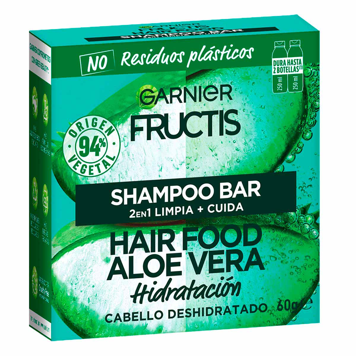 Shampoo en Barra Fructis Hair Food 60g | Chedraui