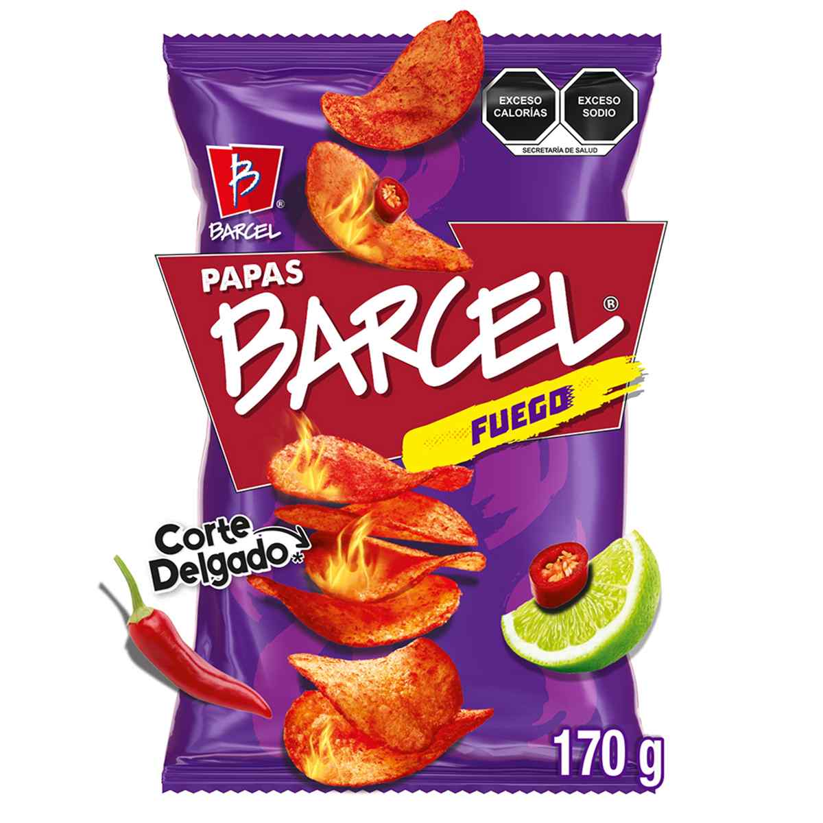 Papas Fritas Fuego Barcel 170g | Chedraui