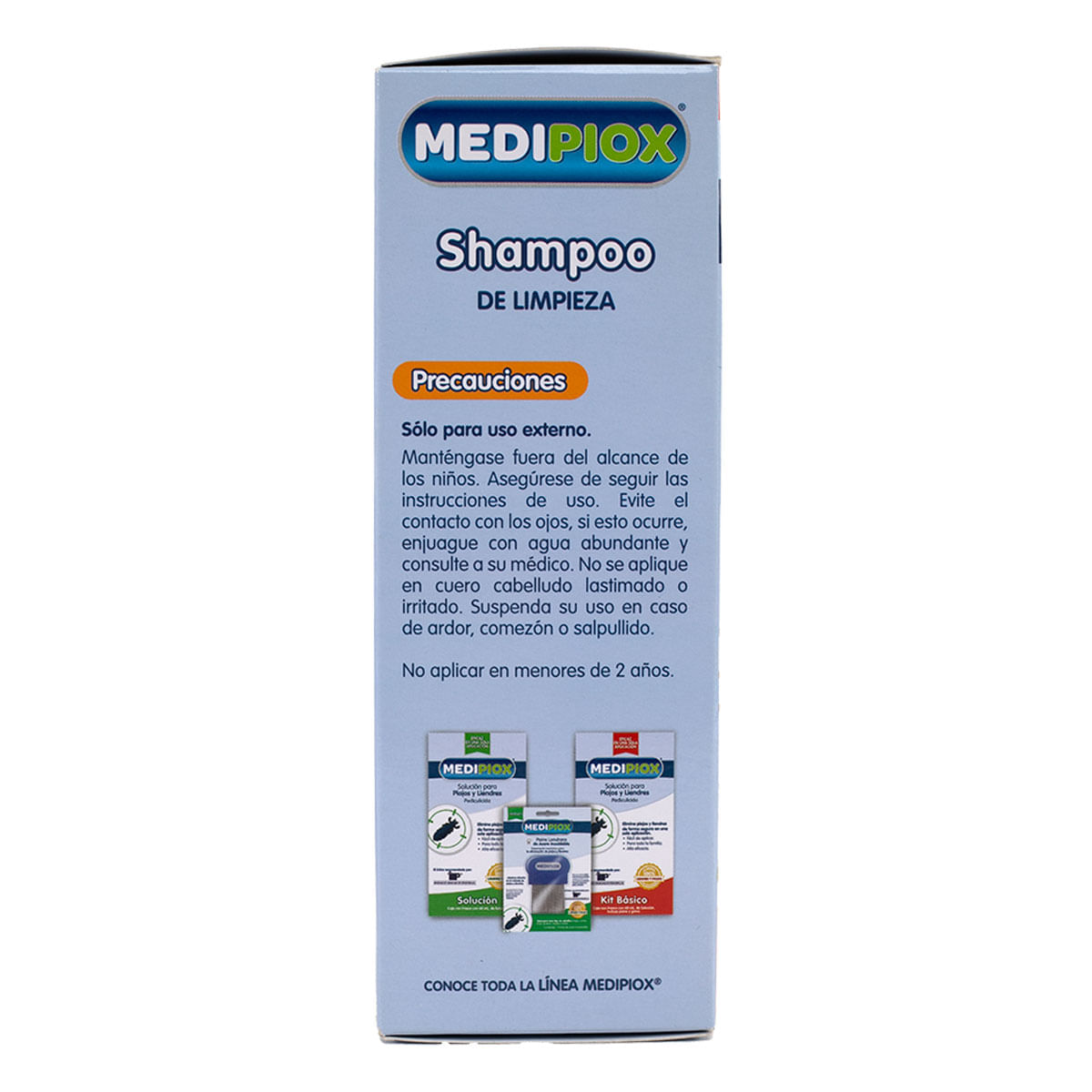 Shampoo Repelente Piojos Medipiox 120ml | Chedraui
