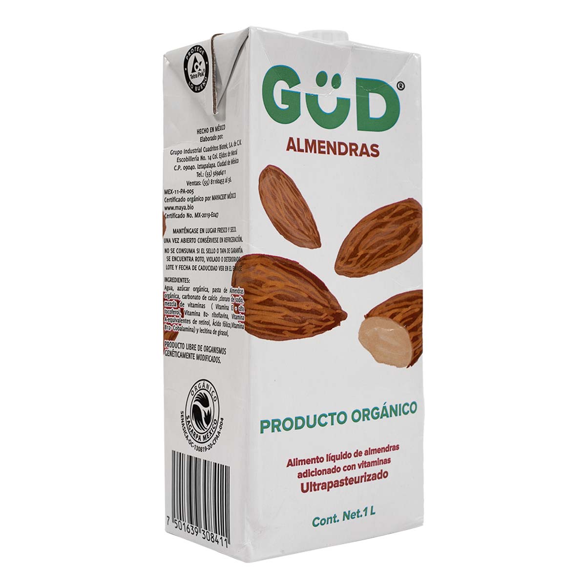 Alim Liquido GUD de Almendra Orgánica 1L | Chedraui