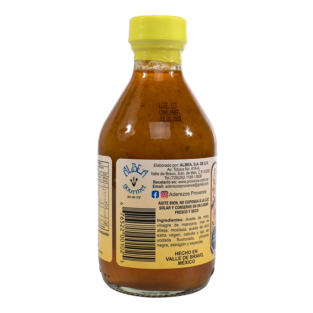 Aderezo Provence Agridulce De Miel 250ml | Chedraui