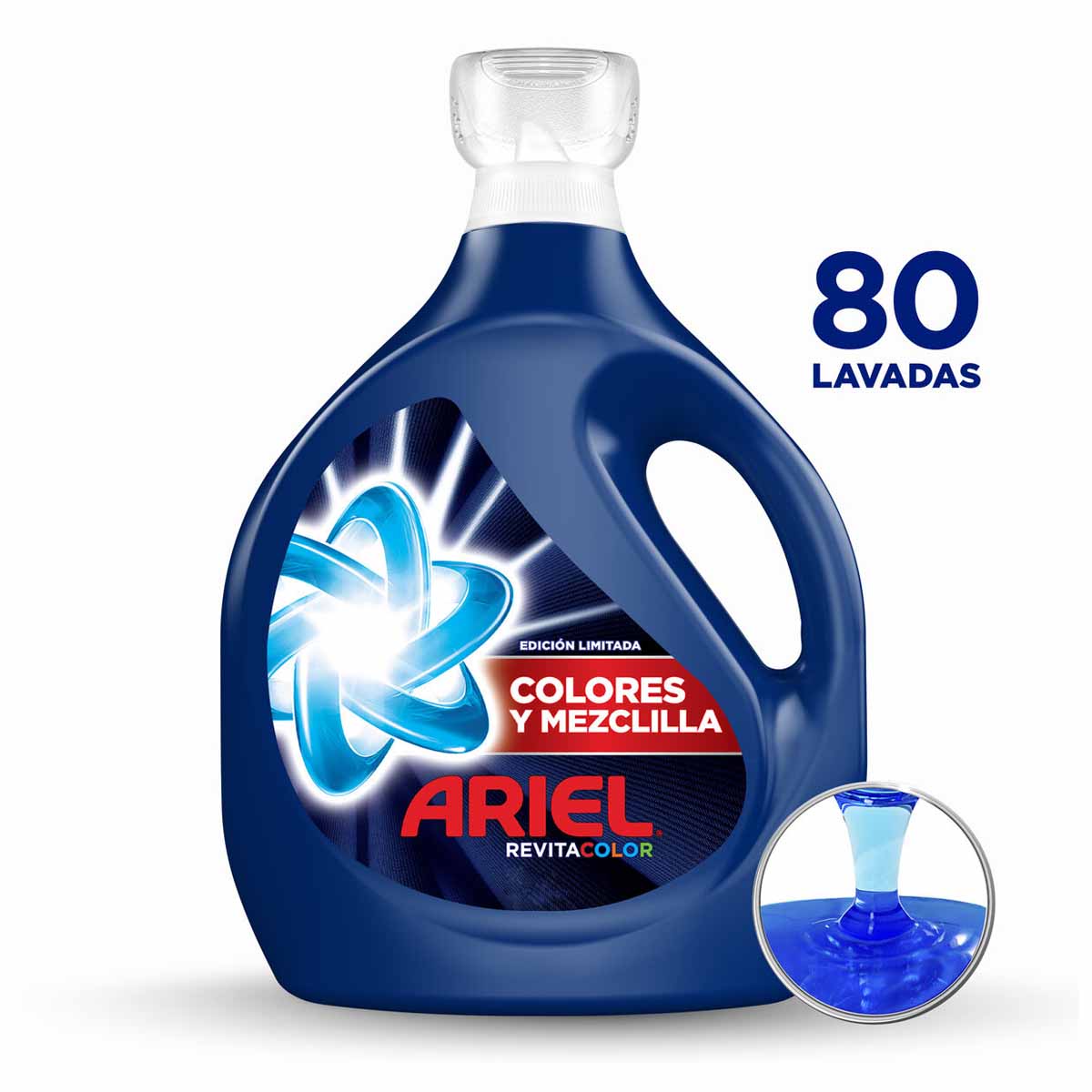 Detergente Líquido Ariel Colores y Mezclilla 5L | Chedraui