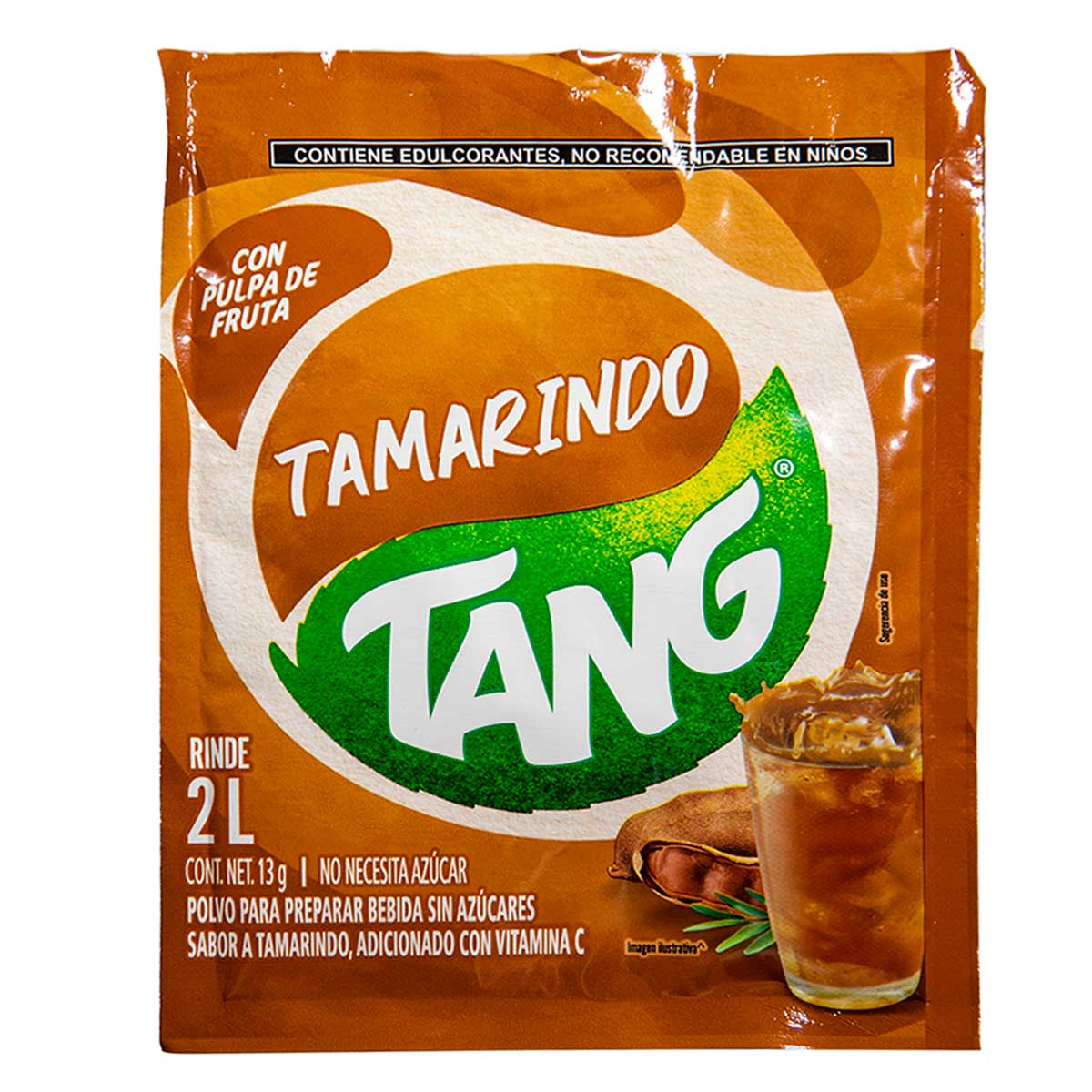 Bebida en Polvo Tang Sabor Tamarindo Sobre 13g | Chedraui