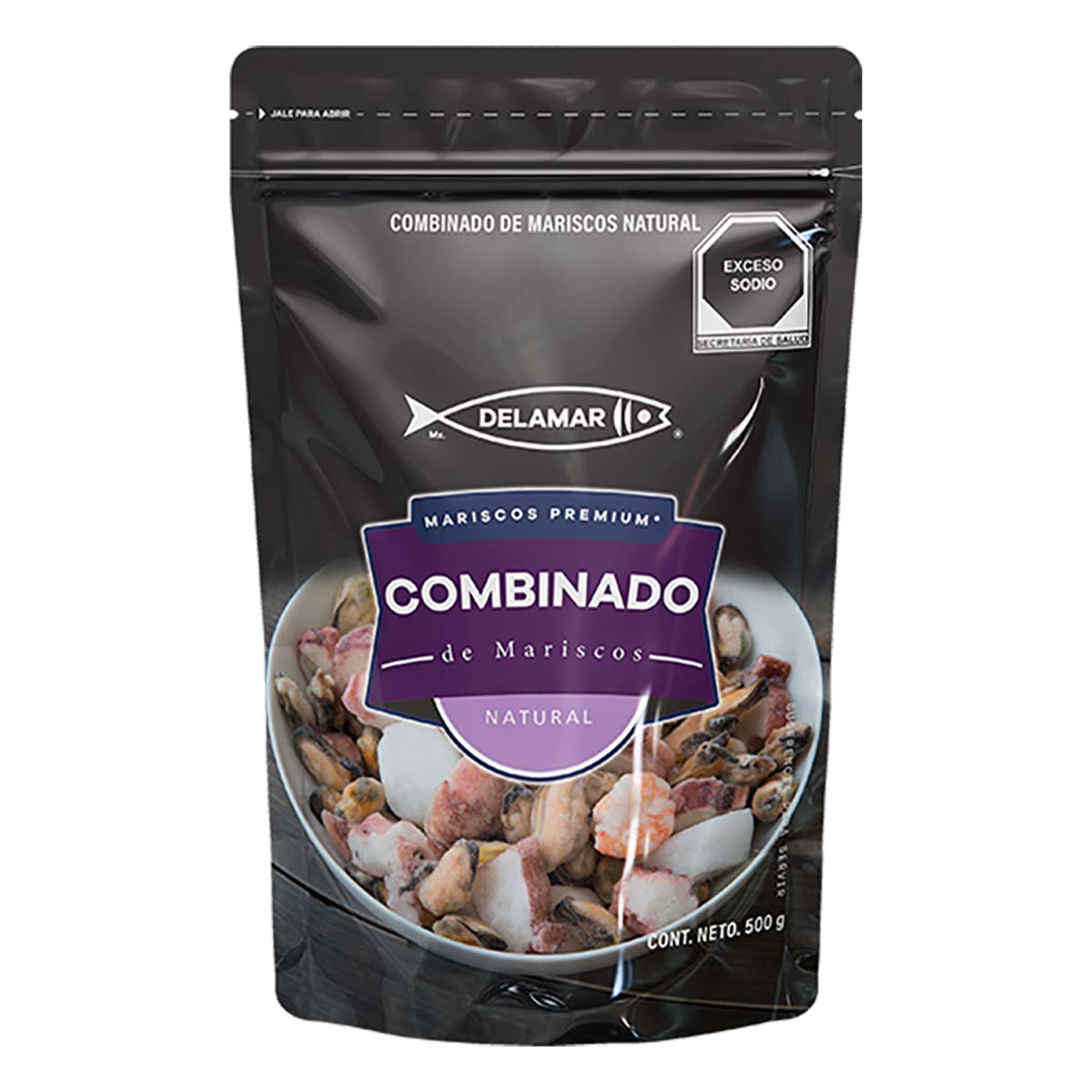 Combinado Mariscos Delamar Natural 500g | Chedraui