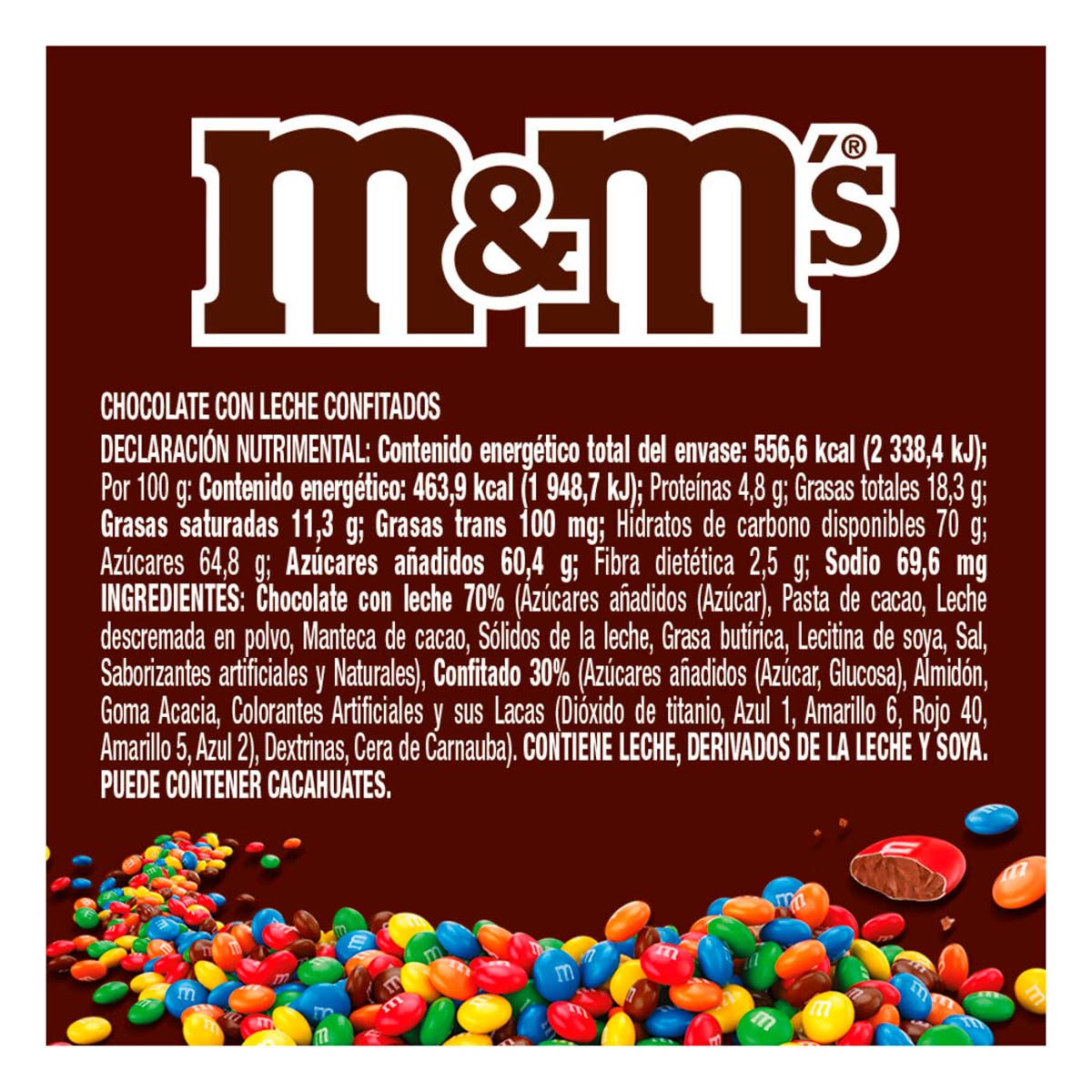 M&Ms Chocolates Con Leche Mega Bolsa 120g | Chedraui