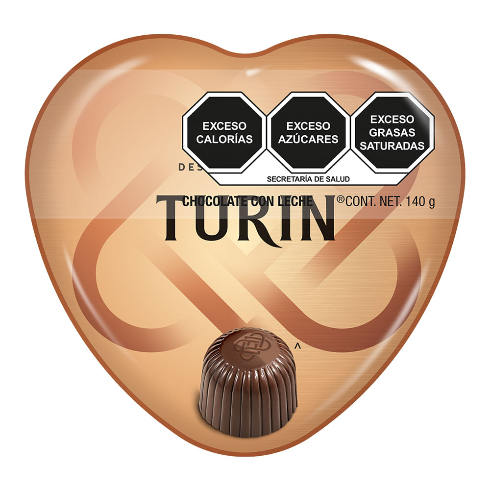 Chocolates Turin Premium Heart 140g | Chedraui