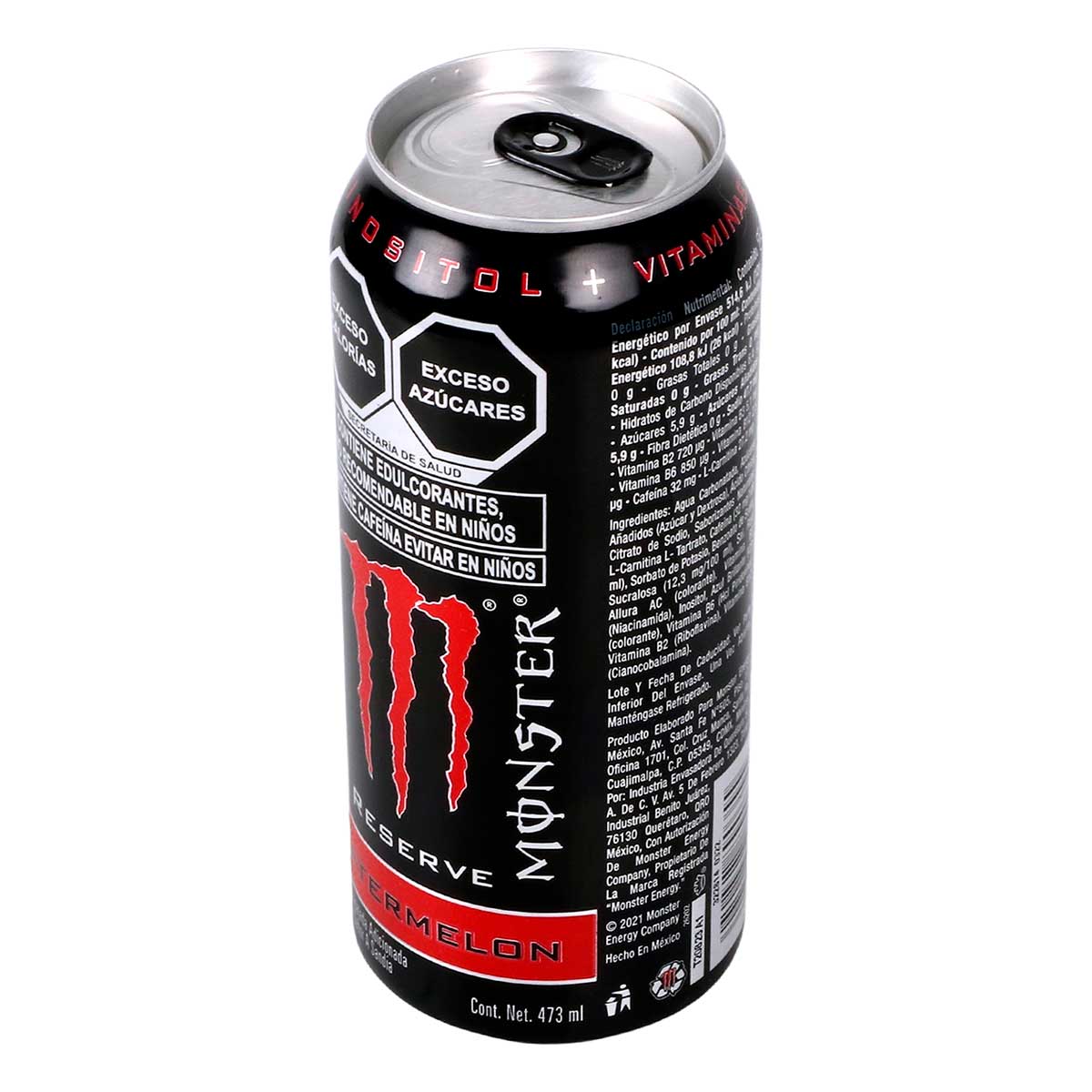 Bebida Energética Monster Sandía 473ml | Chedraui