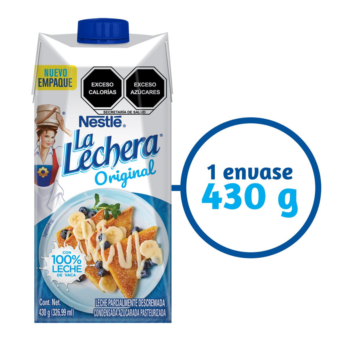 Leche Condensada Nestlé La Lechera Cartón 430g | Chedraui