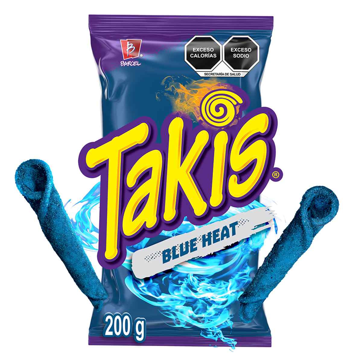 Botana Barcel Takis Blue Heat 200g | Chedraui