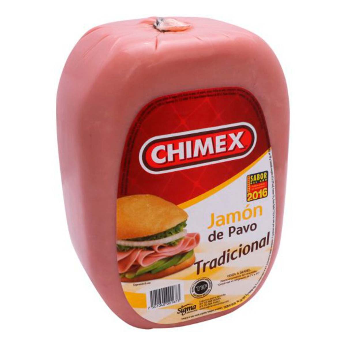 Jamón Chimex Pavo Económico Kg | Chedraui