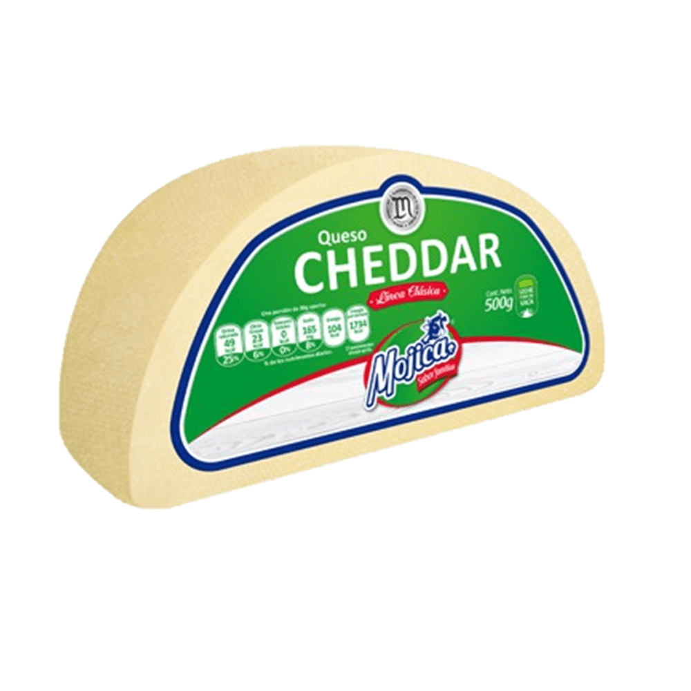 Queso Mojica Cheddar 500g | Chedraui