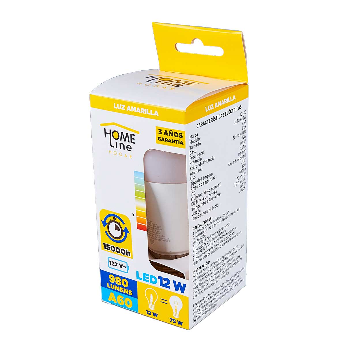 Foco Led Home Line 12 Watts Calida 1 Pza | Chedraui