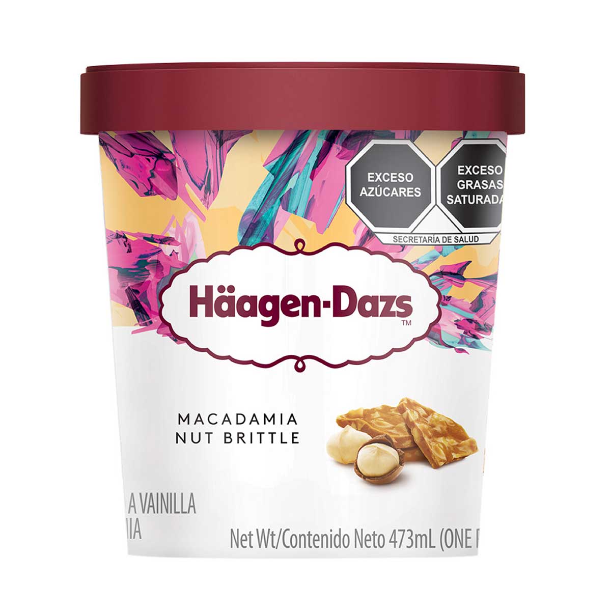 Helado Haagen Dazs Nuez Macadamia 473ml | Chedraui