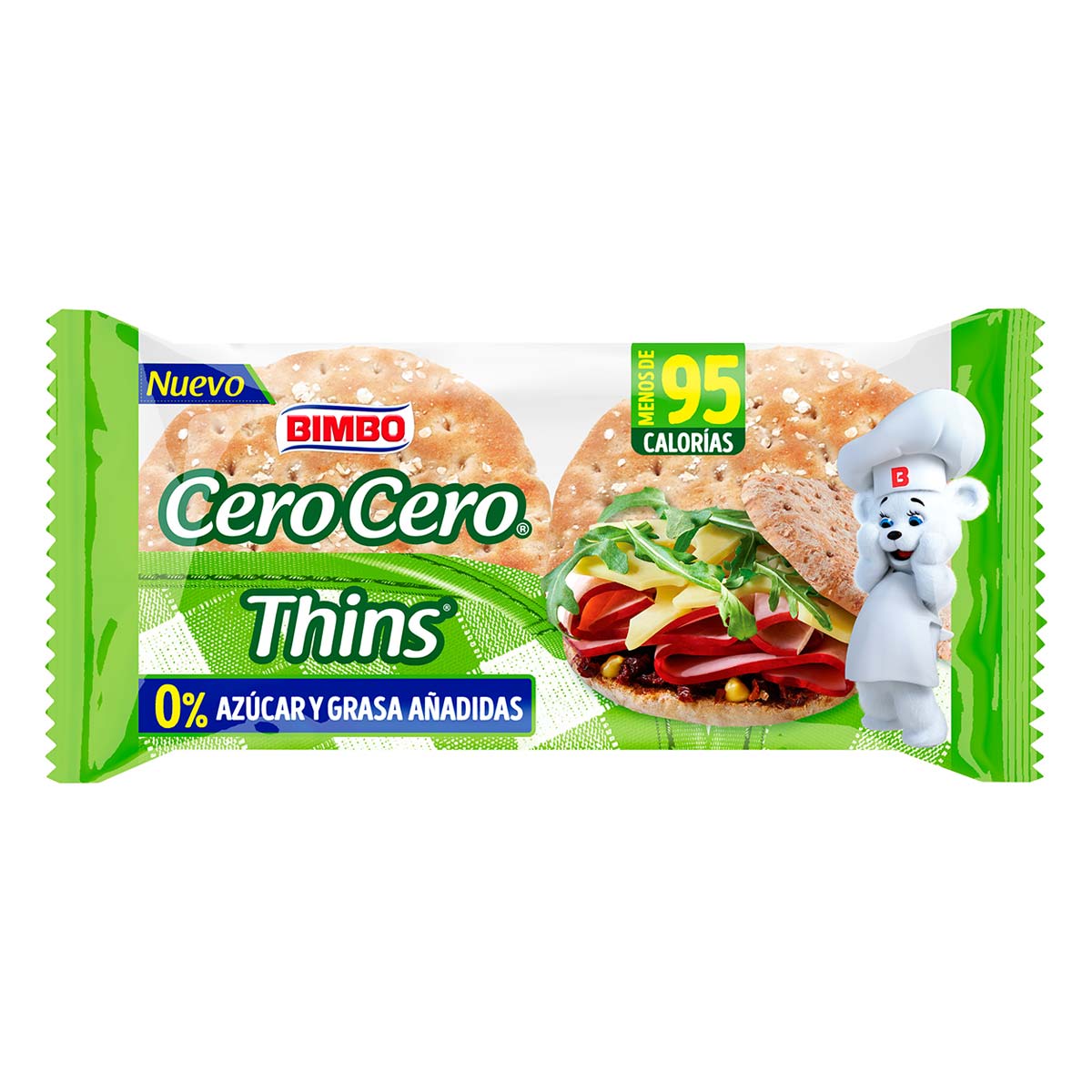 Pan Bimbo Thins Cero Cero 255g | Chedraui