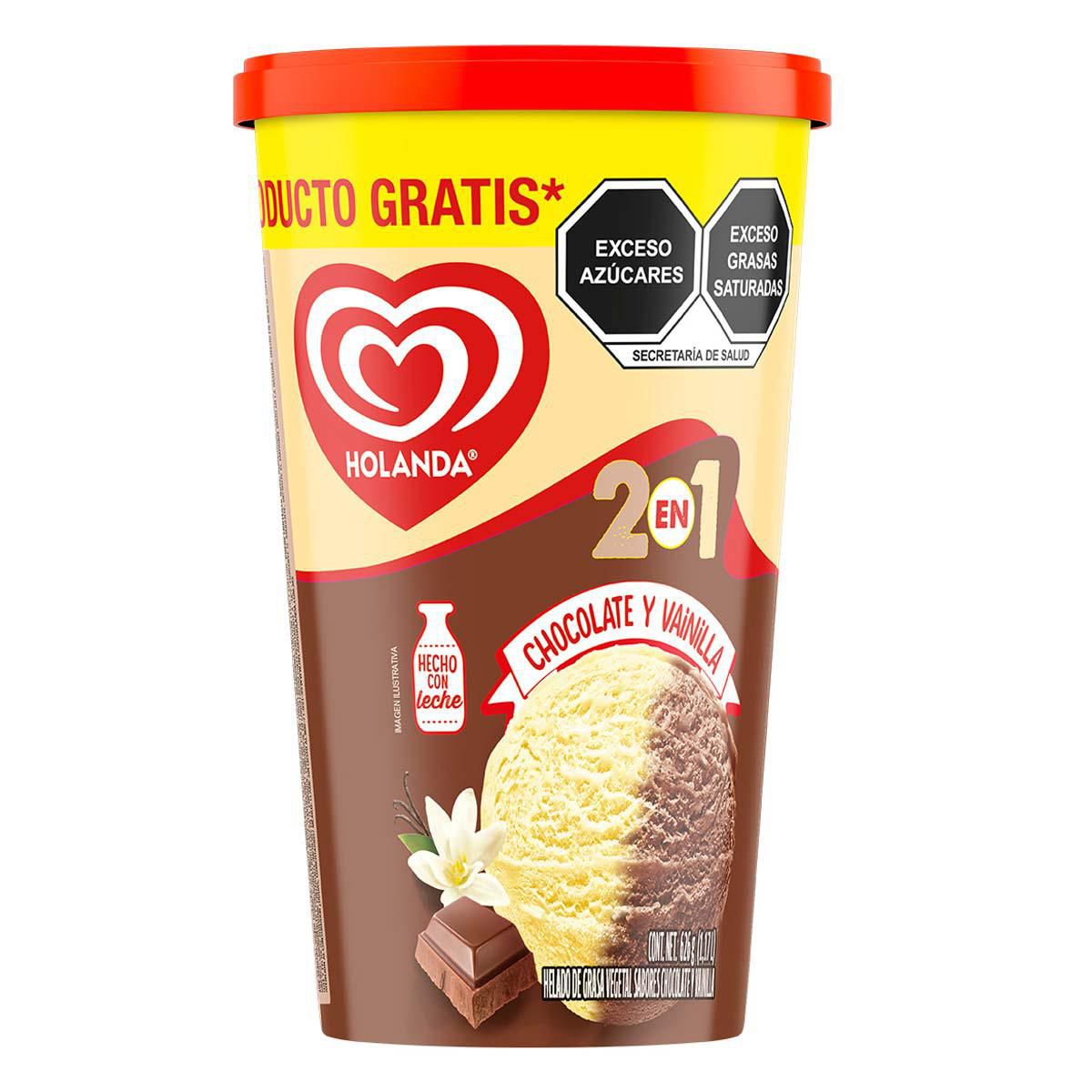 Helado Holanda Chocolate Vainilla 626g | Chedraui