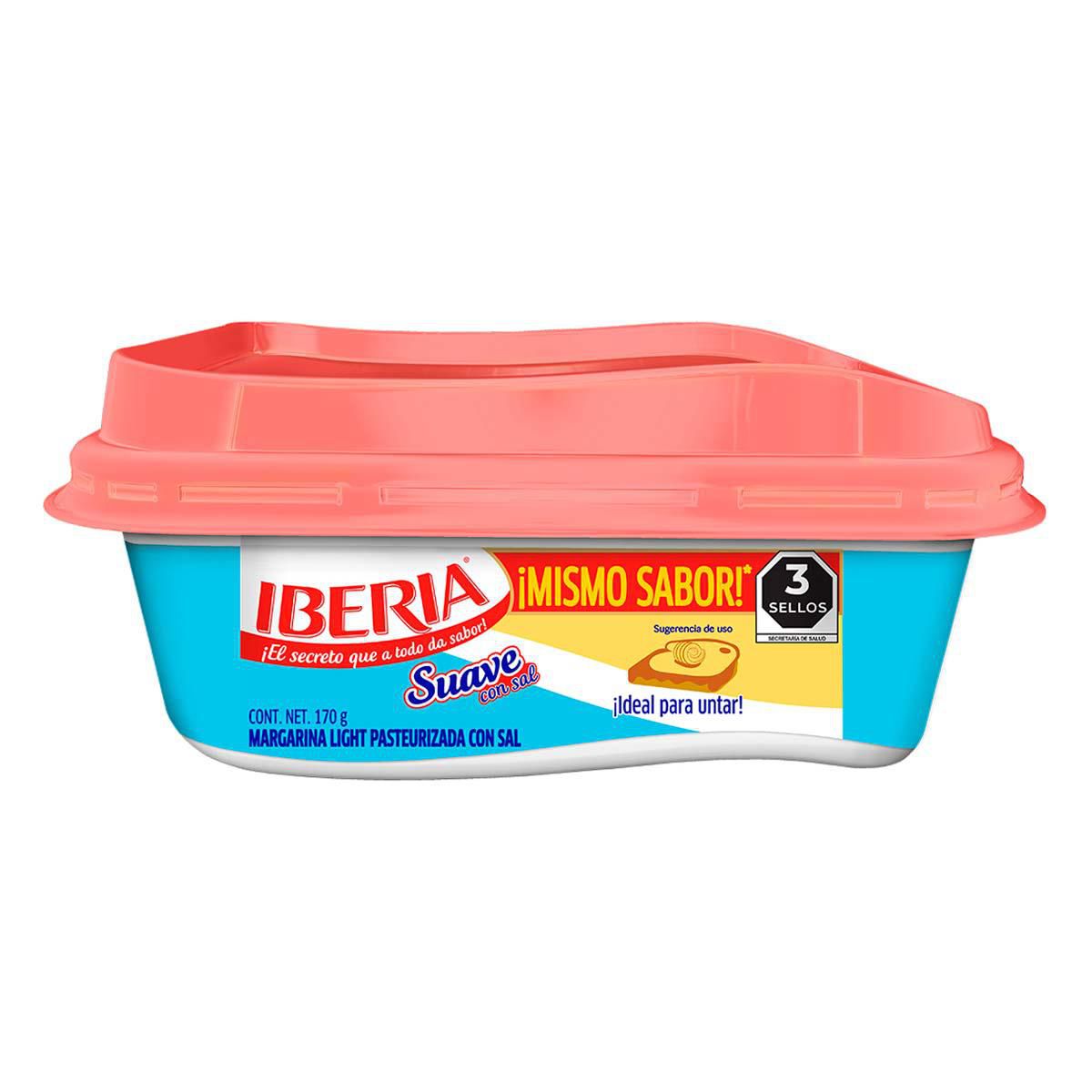 Margarina Iberia Light Suave con Sal 170g | Chedraui