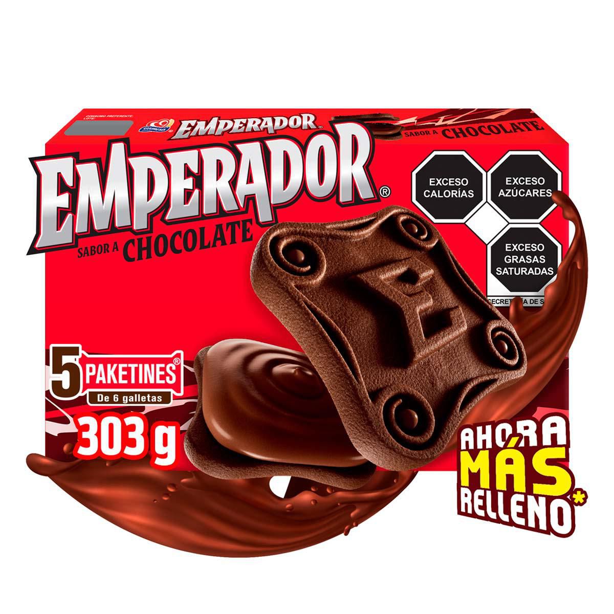 Galletas Gamesa Emperador Chocolate 303g | Chedraui